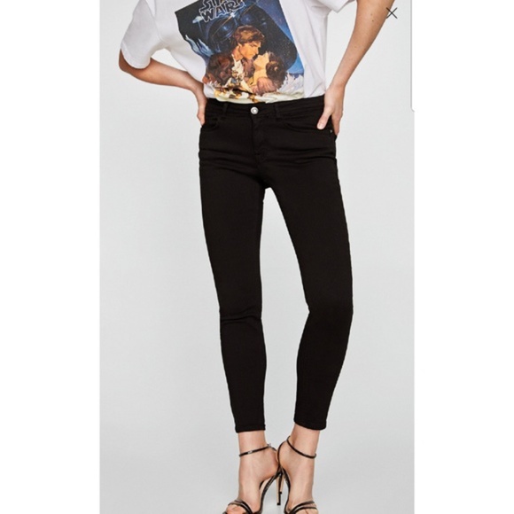 Zara | Jeans | Nwt Zara The Skinny Jean In Moore Black Black | Poshmark